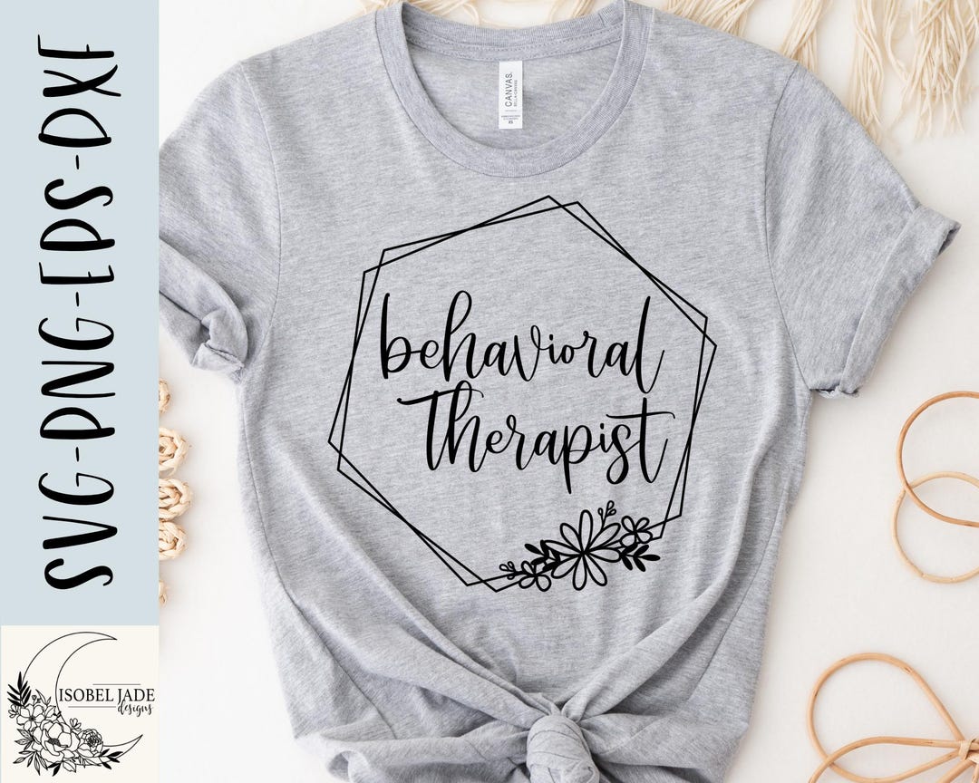 Behavioral Therapist Svg, Behavioral Therapiy Svg, Daisy Frame Shirt ...