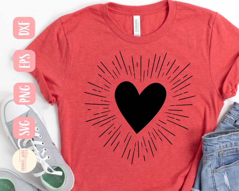 Heart SVG Design Vintage Heart SVG File for Cricut - Etsy