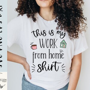 Work From Home Svg, Introvert Svg, Work From Home Tshirt Svg, Small ...
