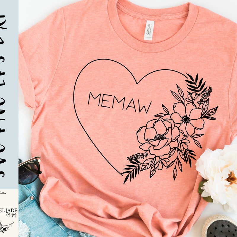 Memaw Svg - Etsy