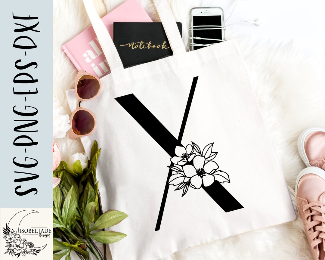 Letter X Svg Monogram Svg Name Svg Floral Letter Svg - Etsy