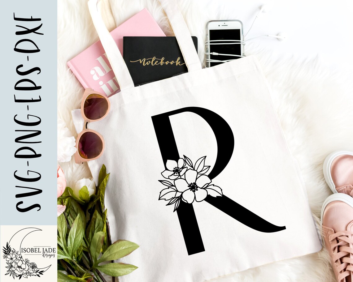 Letter R Svg Monogram Svg Name Svg Floral Letter Svg - Etsy Australia