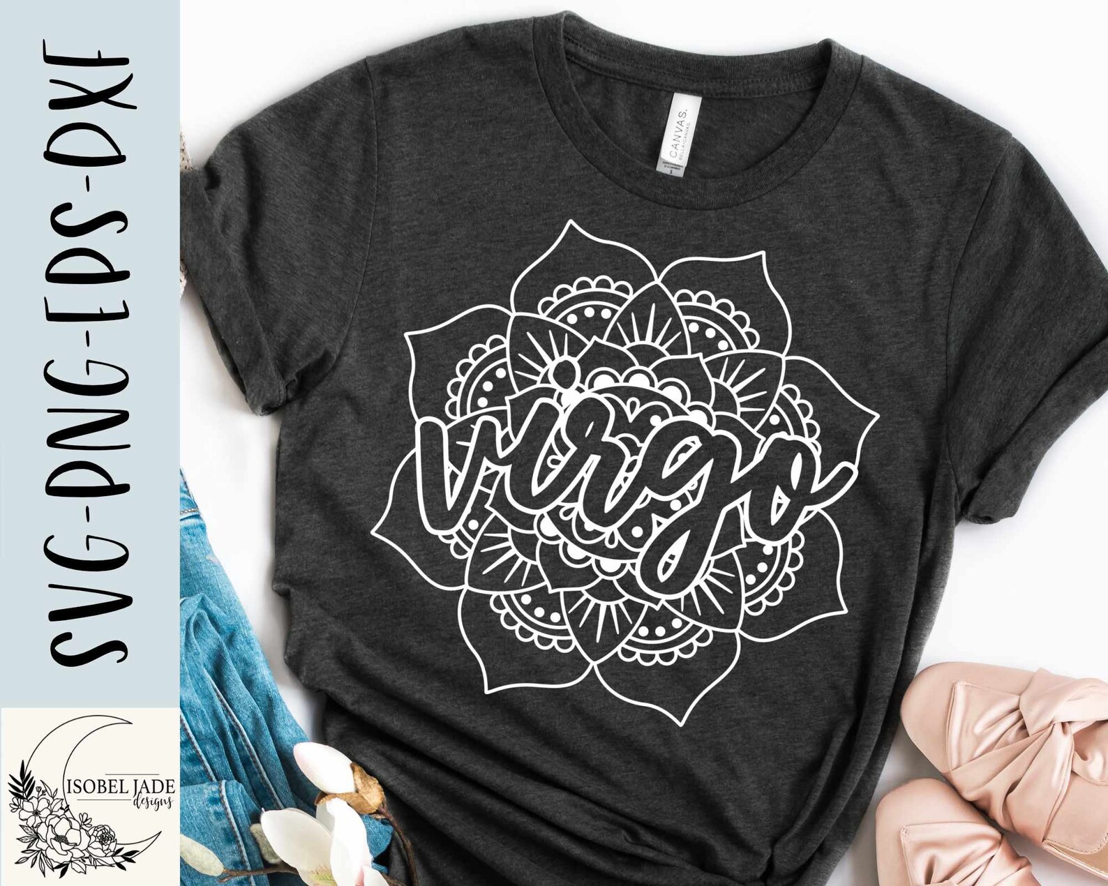 Virgo Svg Virgo Mandala Svg Horoscope Svg Zodiac Svg Virgo - Etsy