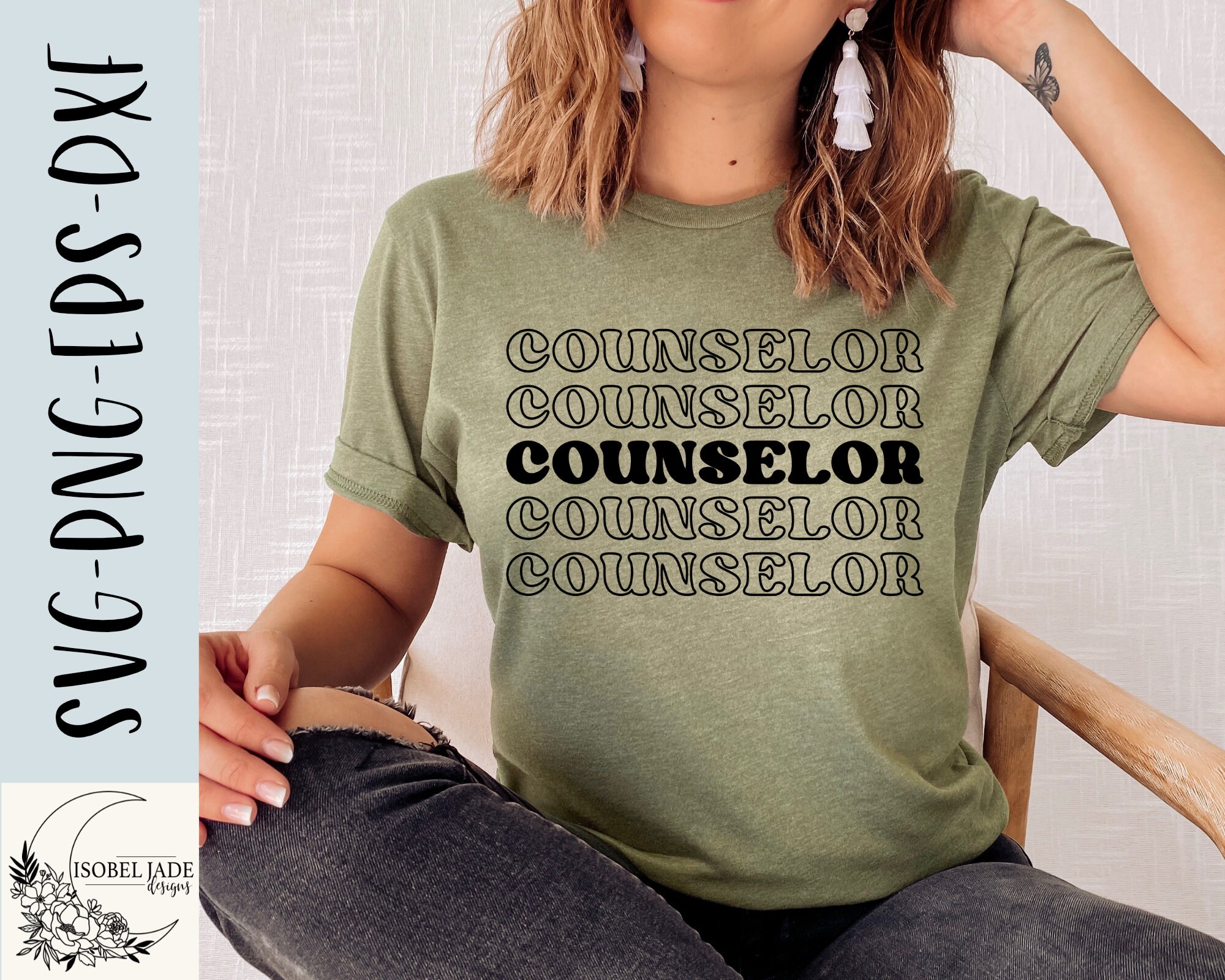 Counselor SVG Design Therapist SVG File for Cricut School - Etsy