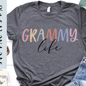 Grammy Life Svg, Grammy Svg, Shirt, I Love My Grandkids Svg, Heart Svg ...