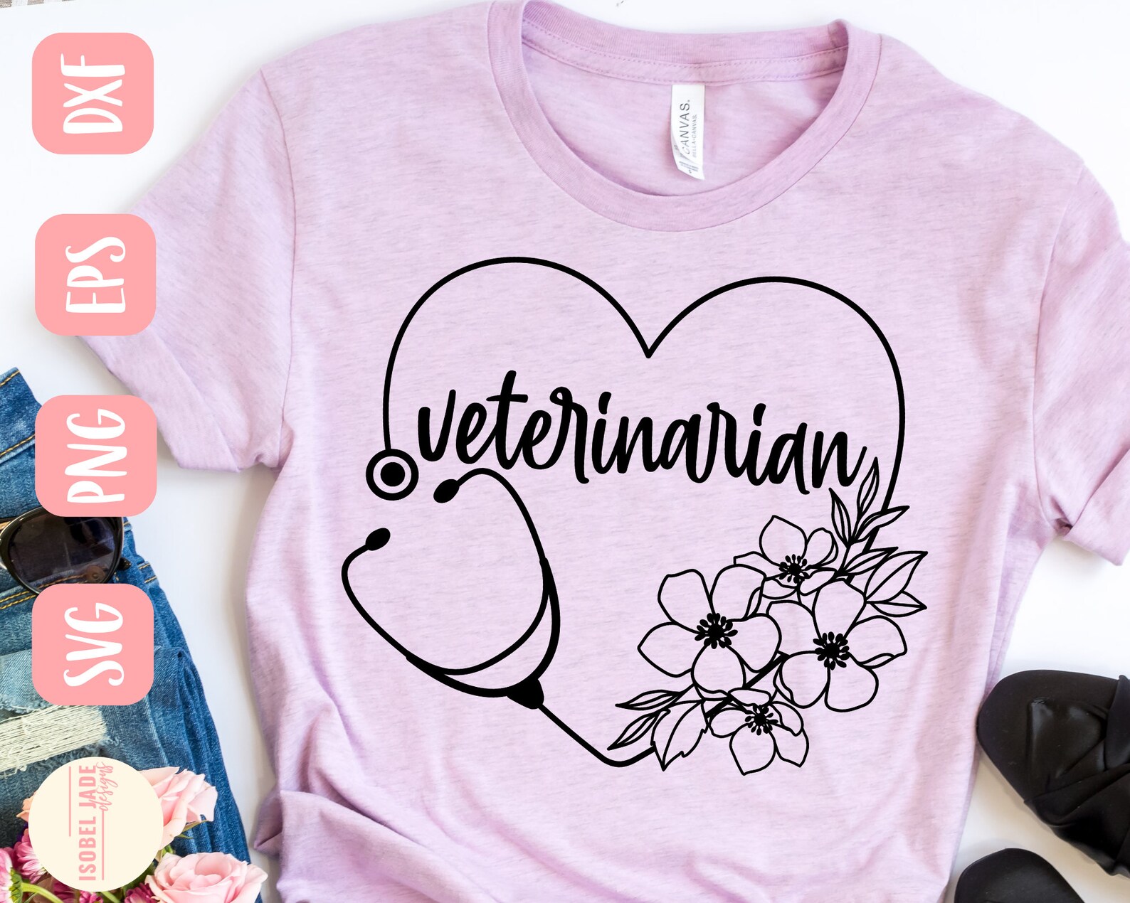 Veterinarian Svg Vet Svg Veterinarian Stethoscope Svg - Etsy