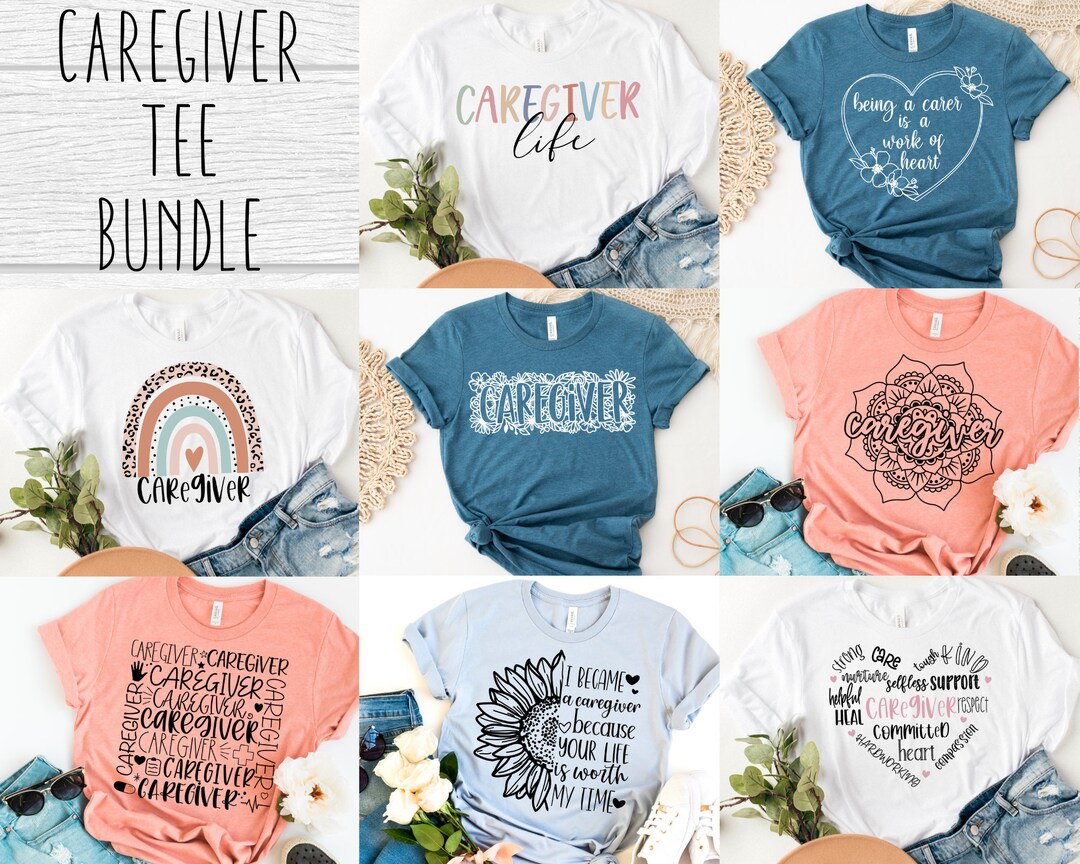 Caregiver SVG Bundle Design Caregiver Bundle SVG File for - Etsy New ...