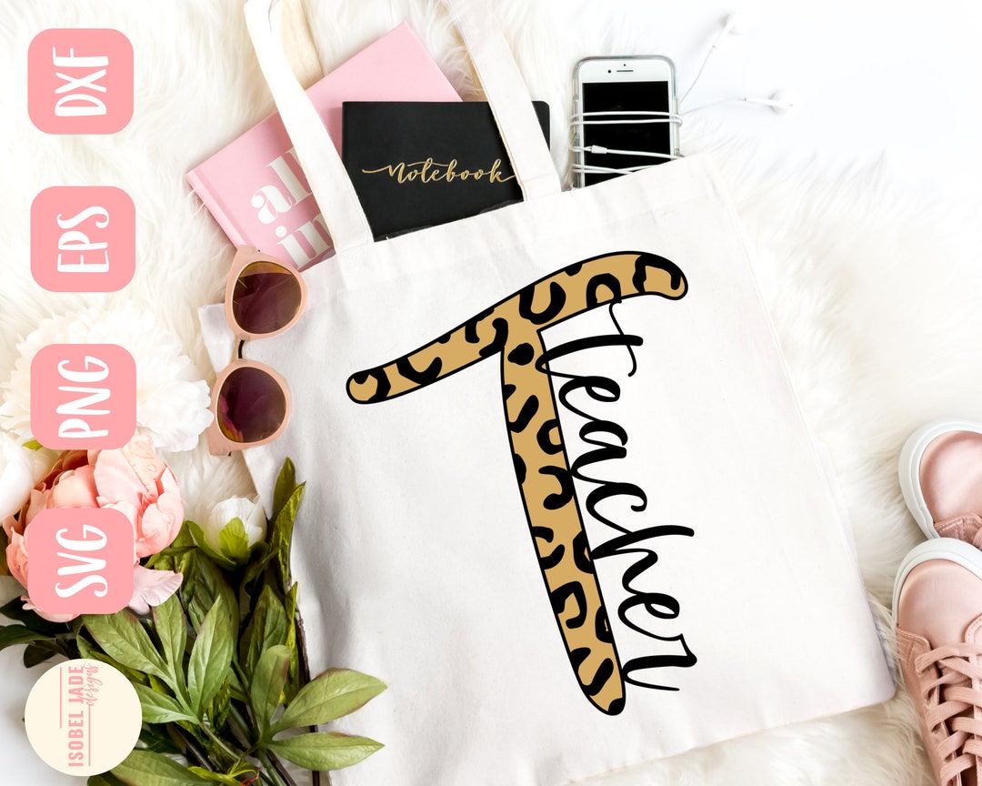 Teacher Leopard Svg, Teacher Svg, Leopard Print Svg, Teacher Life Svg ...