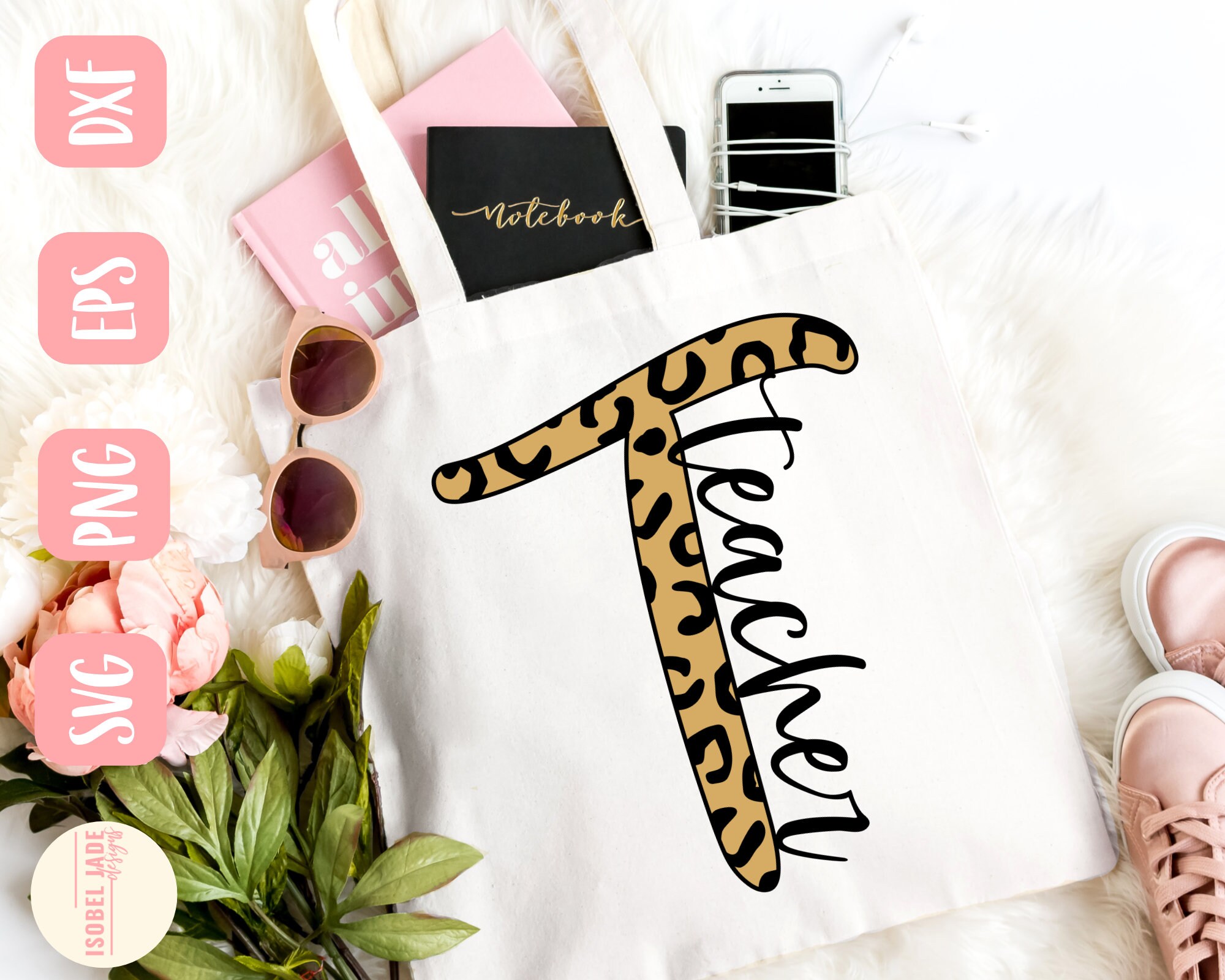 Teacher Leopard Svg Teacher Svg Leopard Print Svg Teacher - Etsy