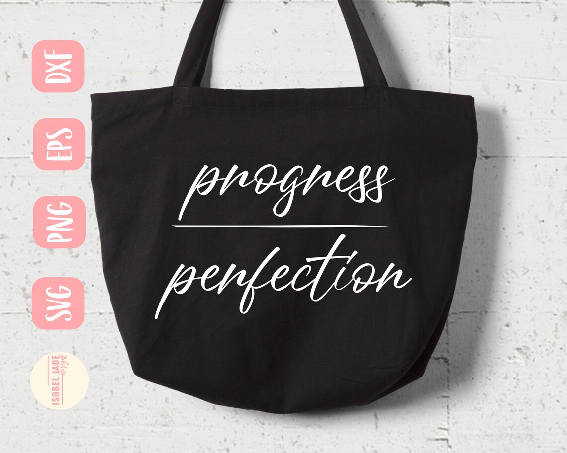 Progress Over Perfection Svg Be the Good Svg Self Love Svg - Etsy