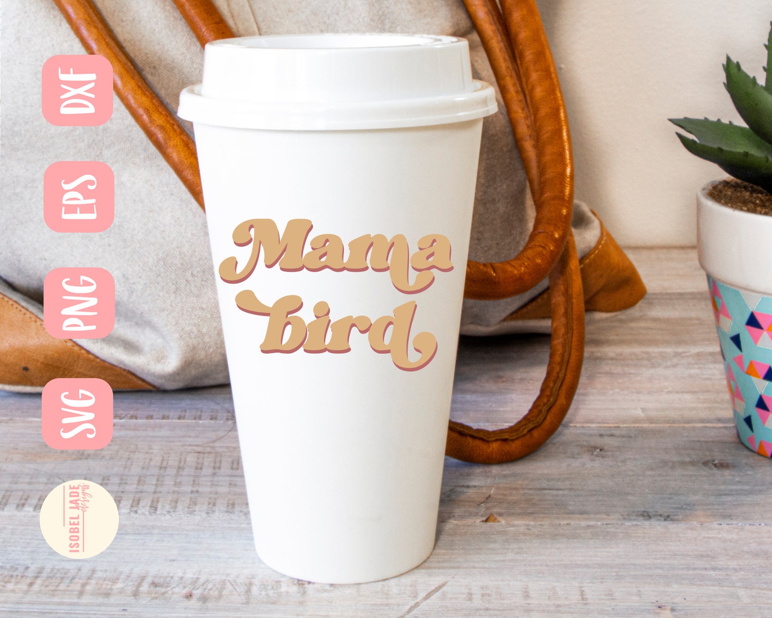 Mama Bird SVG Design Mama SVG File for Cricut Mom SVG - Etsy