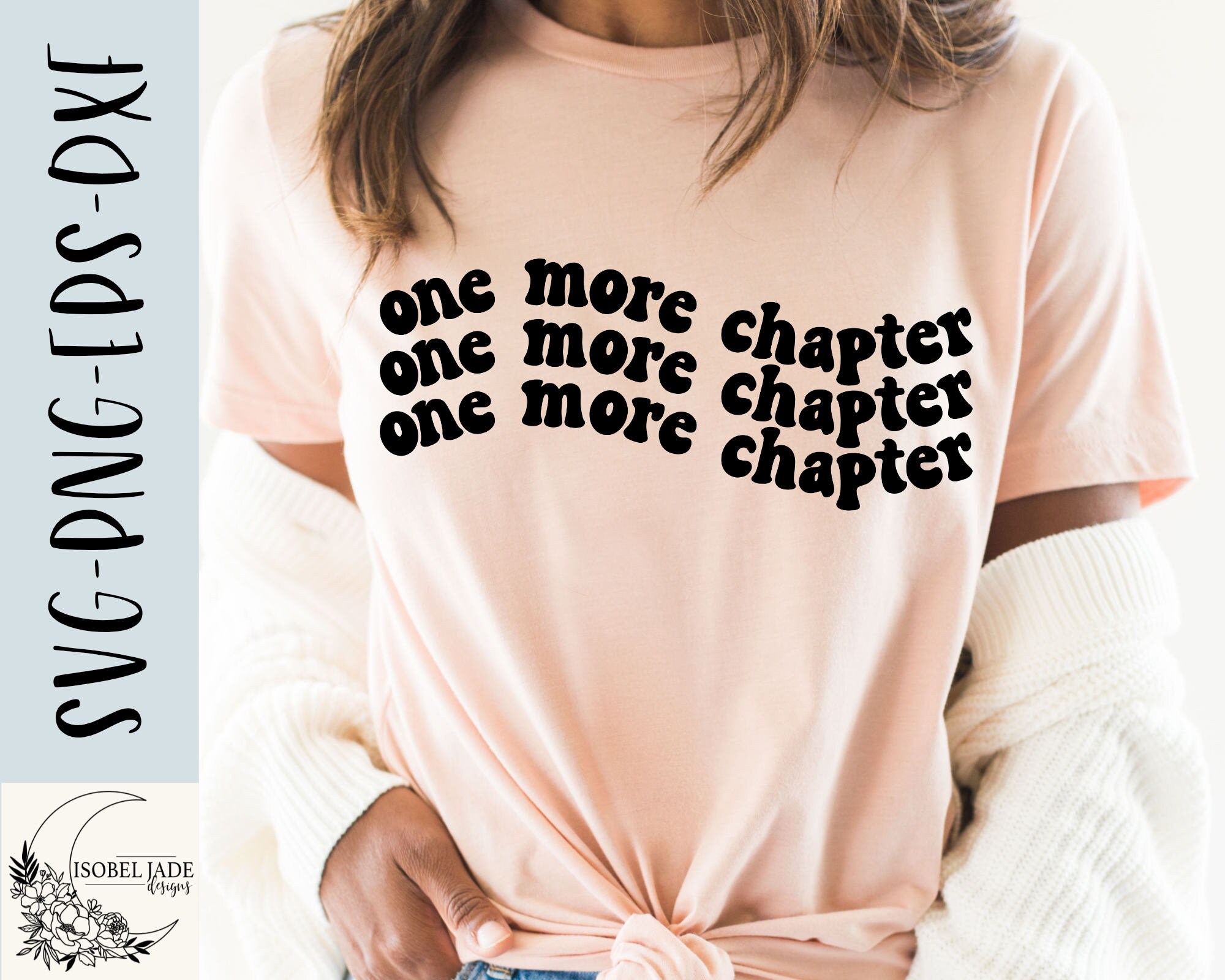 One More Chapter SVG Design Book SVG File for Cricut - Etsy