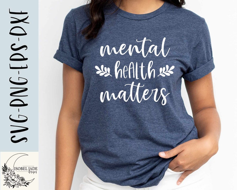 Mental Health Matters Svg Self Love Svg Are U Okay Svg Love Etsy