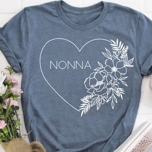 Nonna SVG Bundle Design Nonna Bundle SVG File for Cricut Nonna Shirt SVG Bundle Mothers Day ...