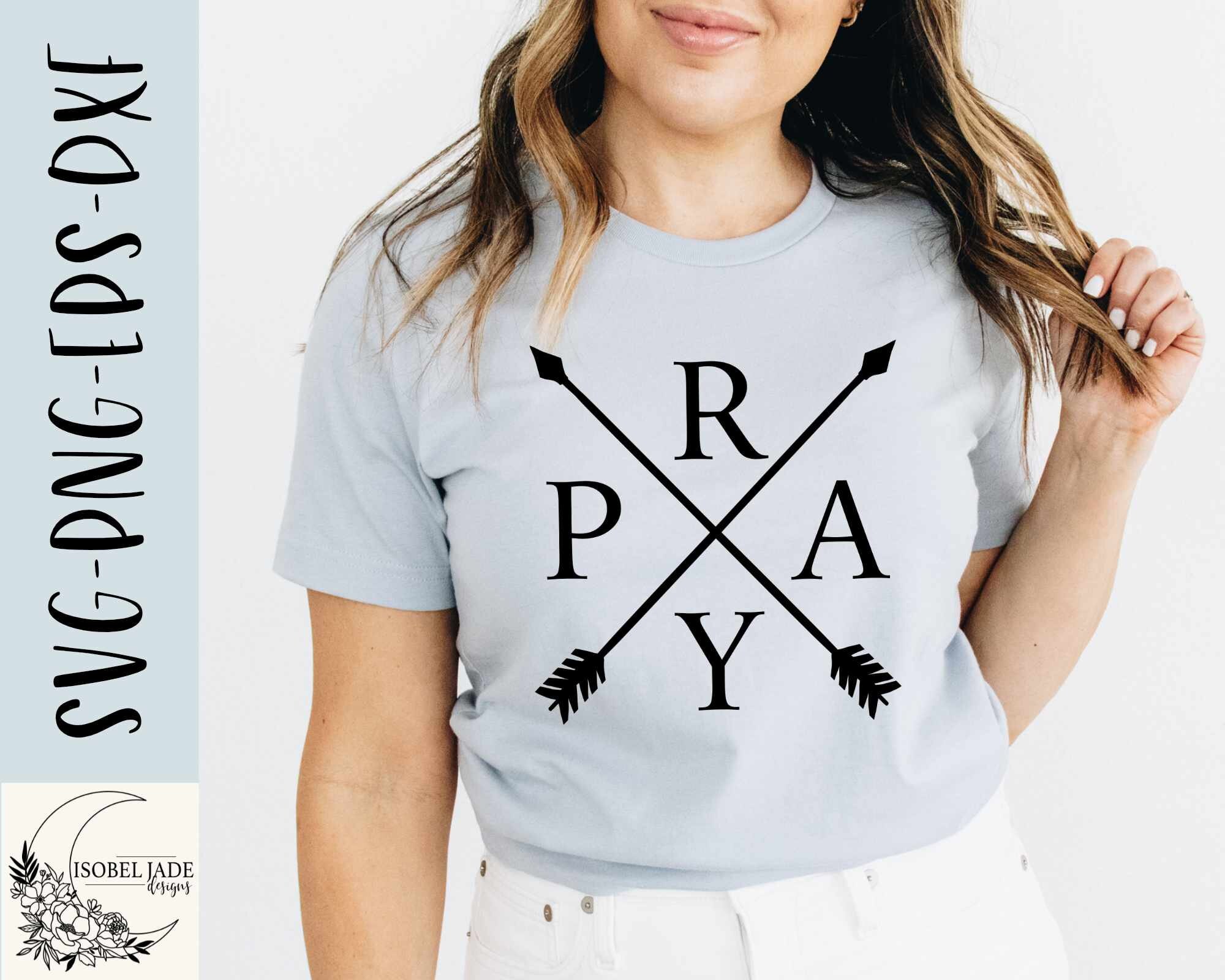 Pray SVG Design Christian SVG for Cricut Pray on It SVG - Etsy