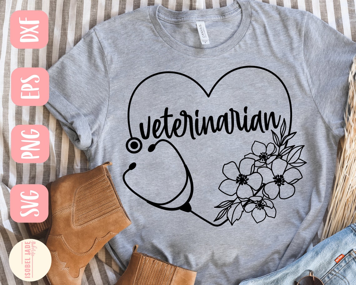 Veterinarian Svg Vet Svg Veterinarian Stethoscope Svg - Etsy