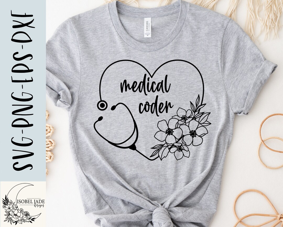 Medical Coder SVG, Stethoscope Svg, Medical Coder Stethoscope Svg ...