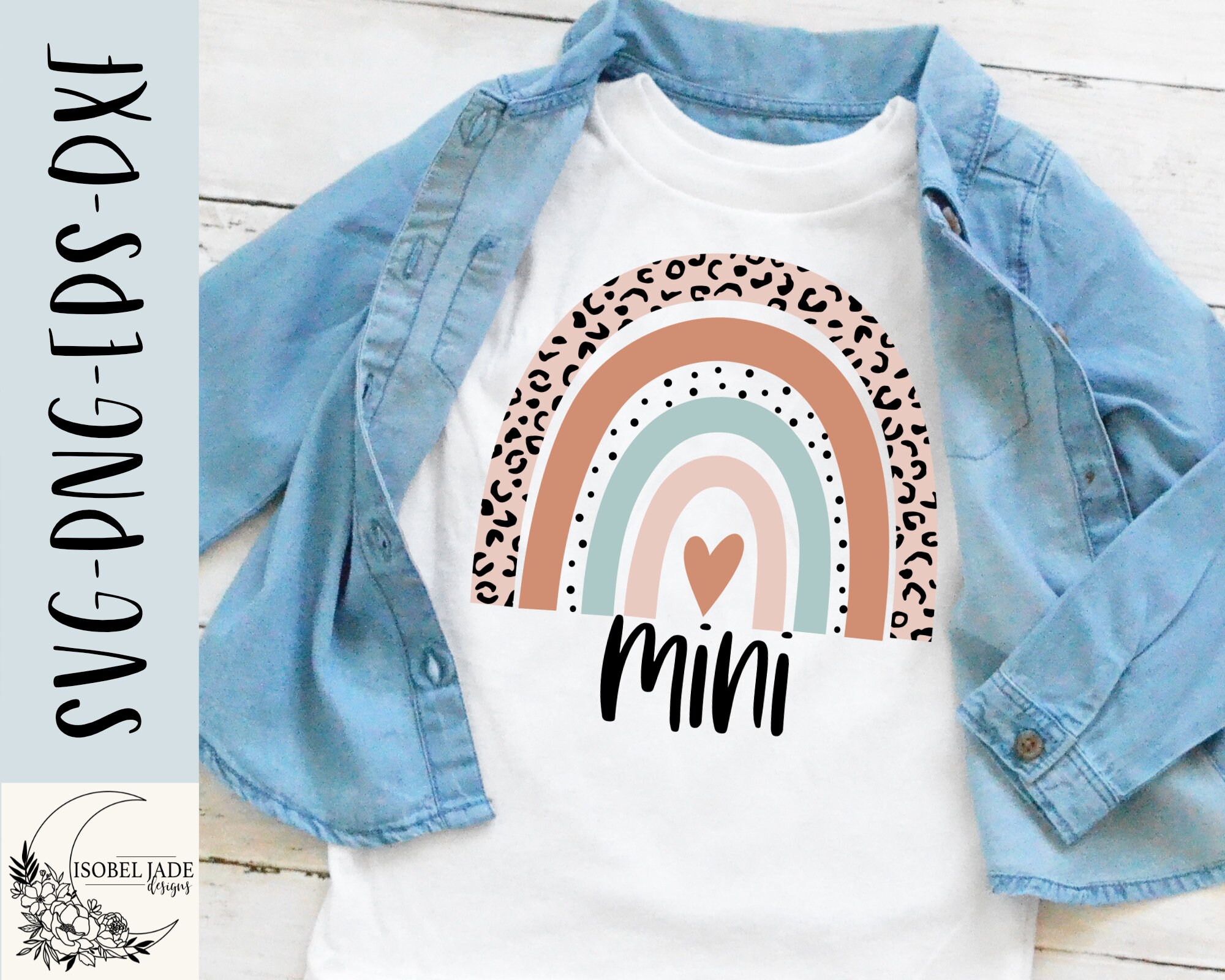 Mama Mini Set SVG Design Mama Rainbow SVG File for Cricut - Etsy