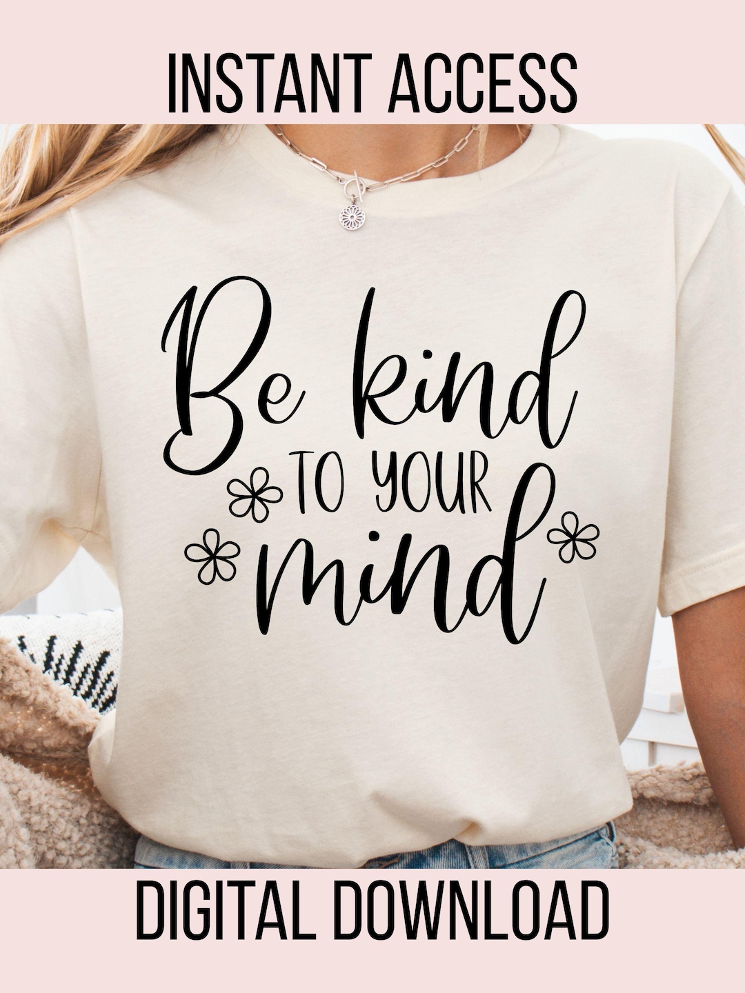 Be Kind to Your Mind SVG Design - Mental Health Matters SVG for Cricut ...