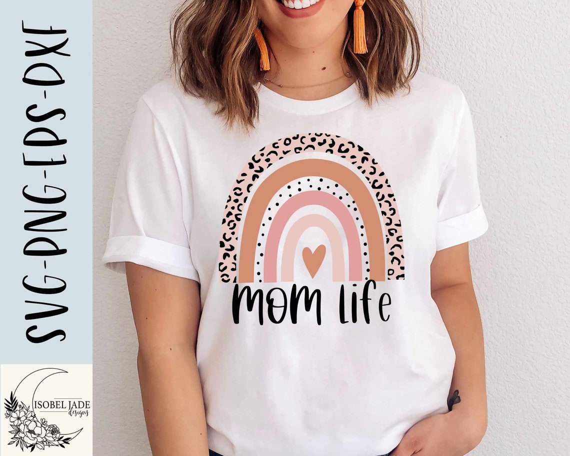 Mom Life Rainbow Svg Mom Svg Motherhood Svg Rainbow Svg - Etsy