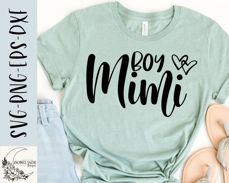Boy Mimi SVG Design Mimi of Boys SVG File for Cricut Mimi - Etsy