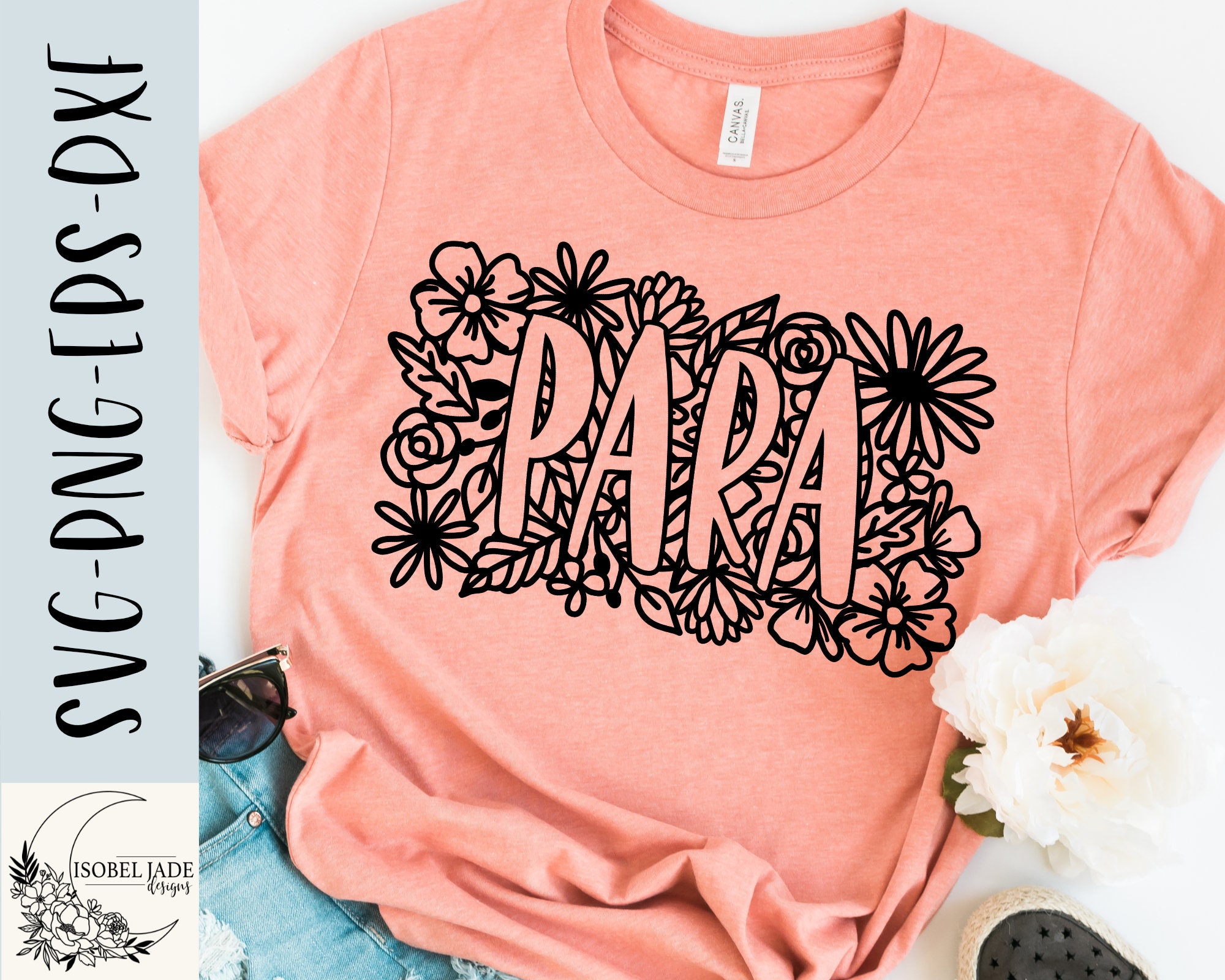 Paraprofessional Svg Para Flower Svg Flower Svg Shirt - Etsy Israel