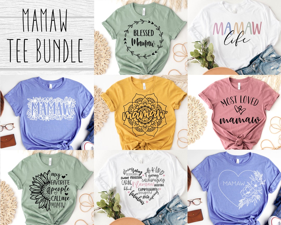 Mamaw SVG Bundle Design - Mamaw Bundle SVG File for Cricut - Mamaw ...