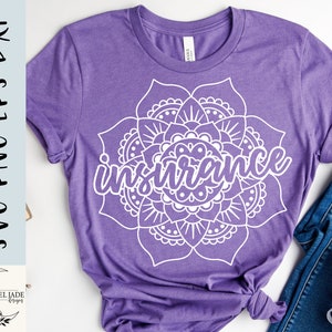 Insurance Agent Svg, Mandala Svg, Insurance Shirt Svg, Insurance Agent ...