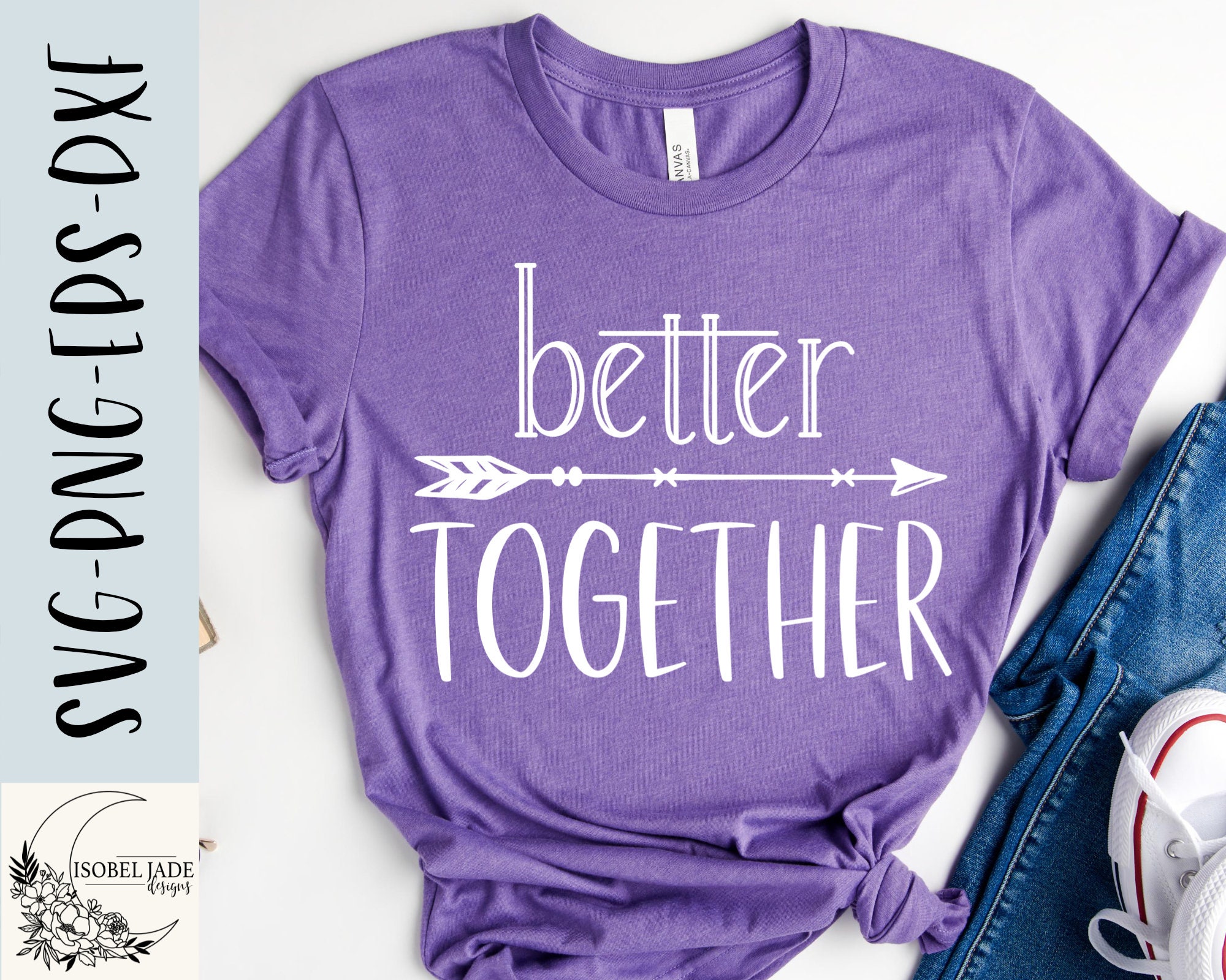 Better Together Svg Bestie Shirt Svg Best Friend Svg Shirt - Etsy Australia