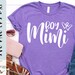 Boy Mimi SVG Design Mimi of Boys SVG File for Cricut Mimi Shirt SVG ...