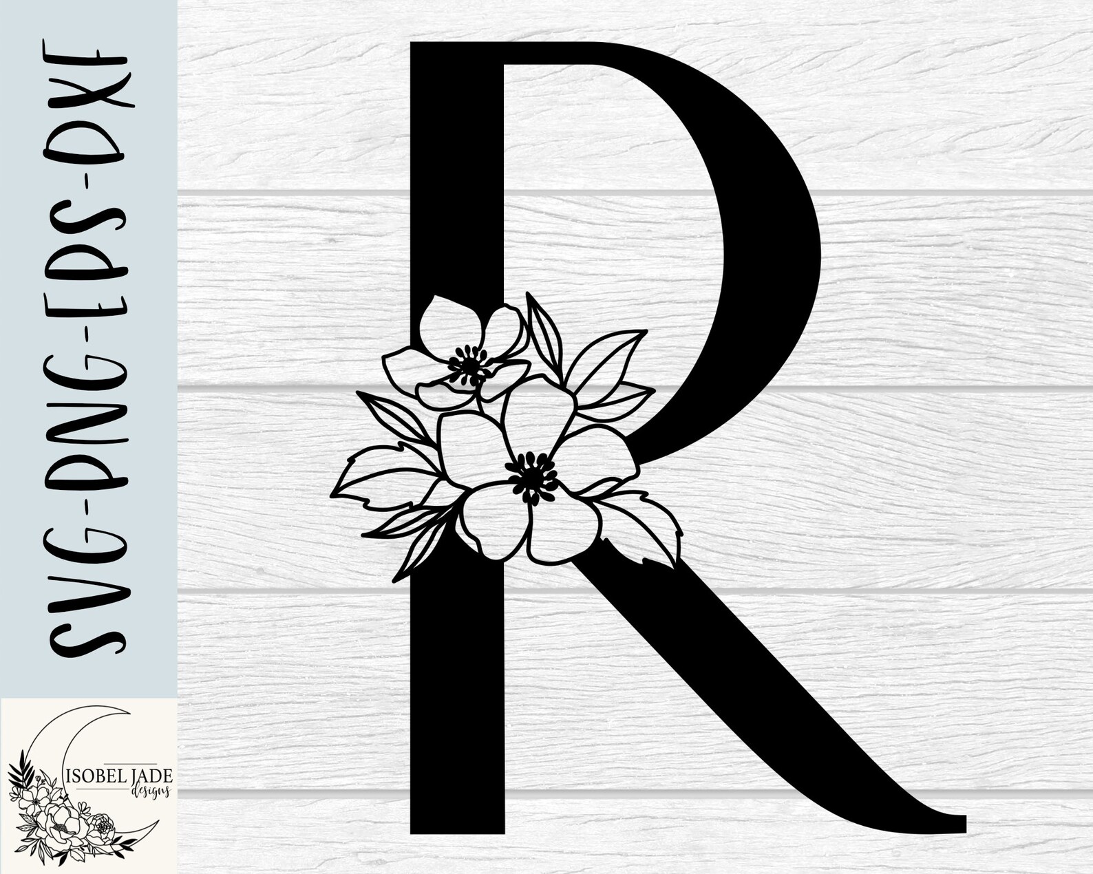 Letter R Svg Monogram Svg Name Svg Floral Letter Svg - Etsy Australia