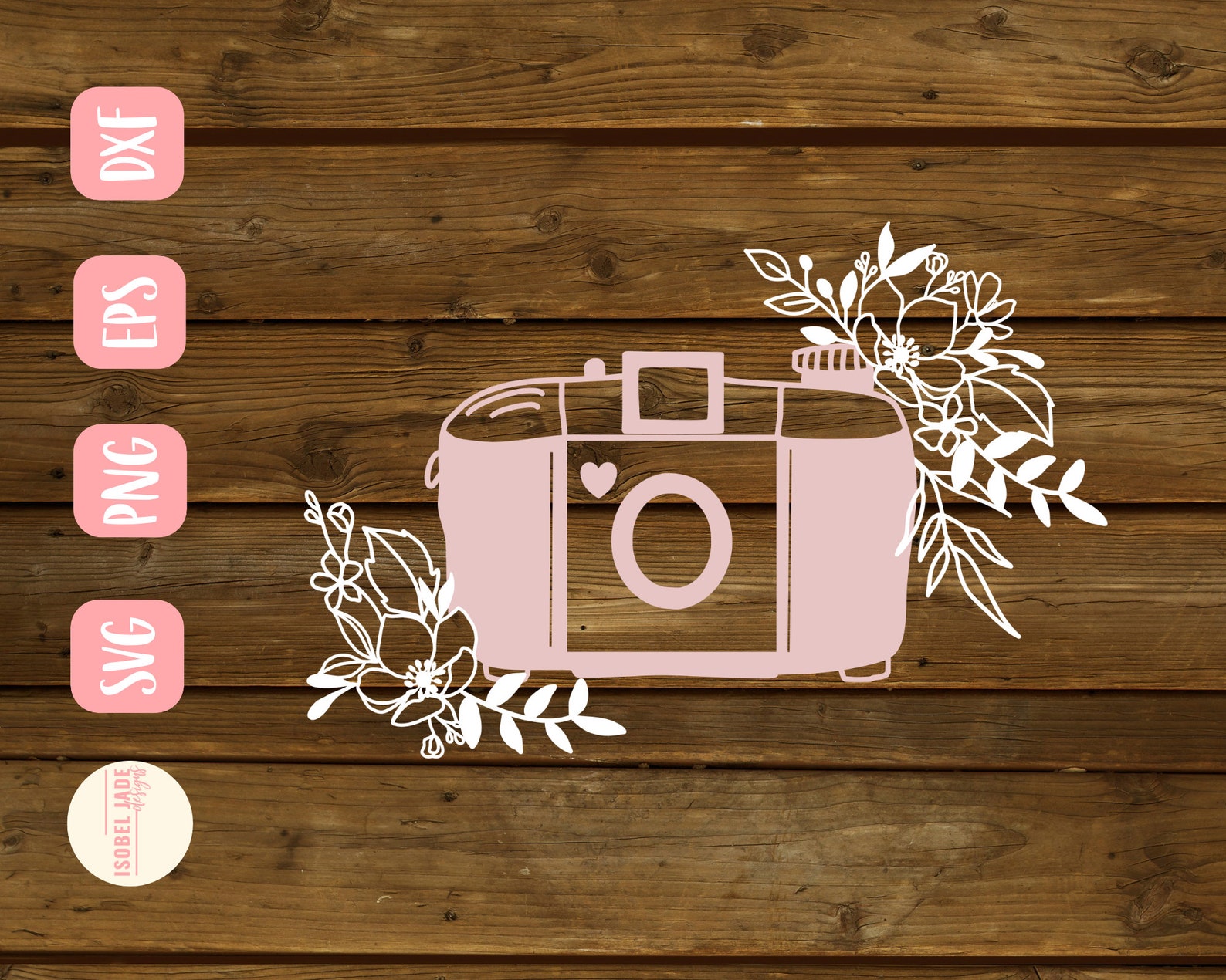 Camera Floral Svg Camera Svg Flower Svg Photographer Svg - Etsy