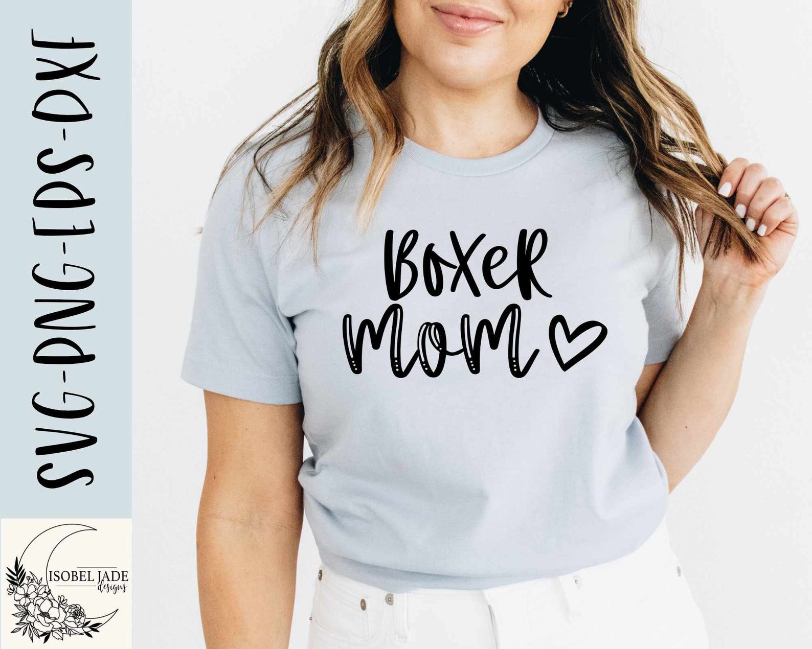 Boxer Mom SVG Design Boxer SVG File for Cricut Dog Mom SVG - Etsy