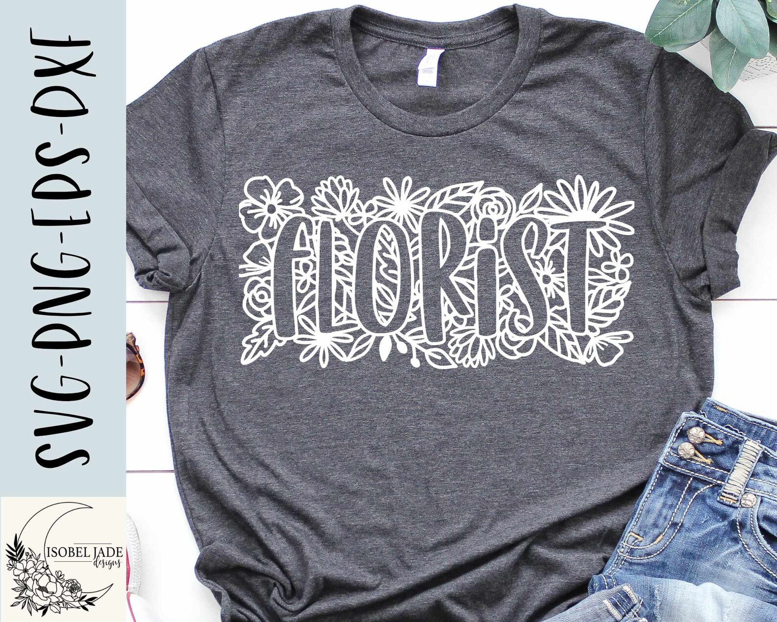 Florist Svg Florist Flower Svg Flower Svg Shirt Florist - Etsy