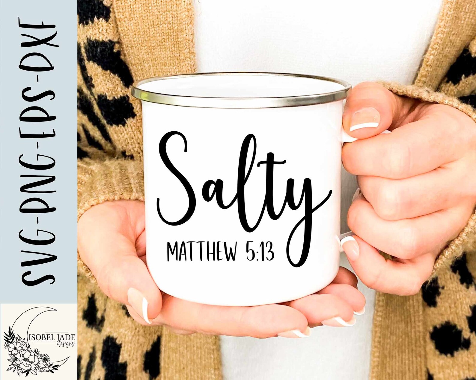 Salty SVG Design Matthew SVG File for Cricut Funny Faith - Etsy