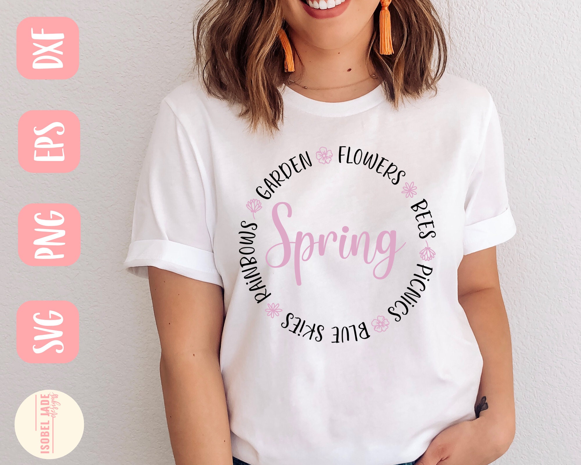 Spring SVG Design Spring Shirt SVG for Cricut Spring Has - Etsy
