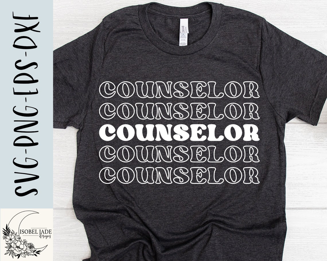 Counselor SVG Design Therapist SVG File for Cricut School - Etsy