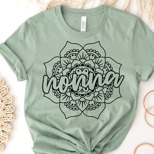 Nonna SVG Bundle Design Nonna Bundle SVG File for Cricut Nonna Shirt SVG Bundle Mothers Day ...
