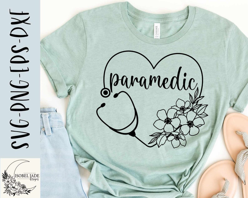 Paramedic Svg Paramedic Stethoscope Svg Paramedic Shirt - Etsy