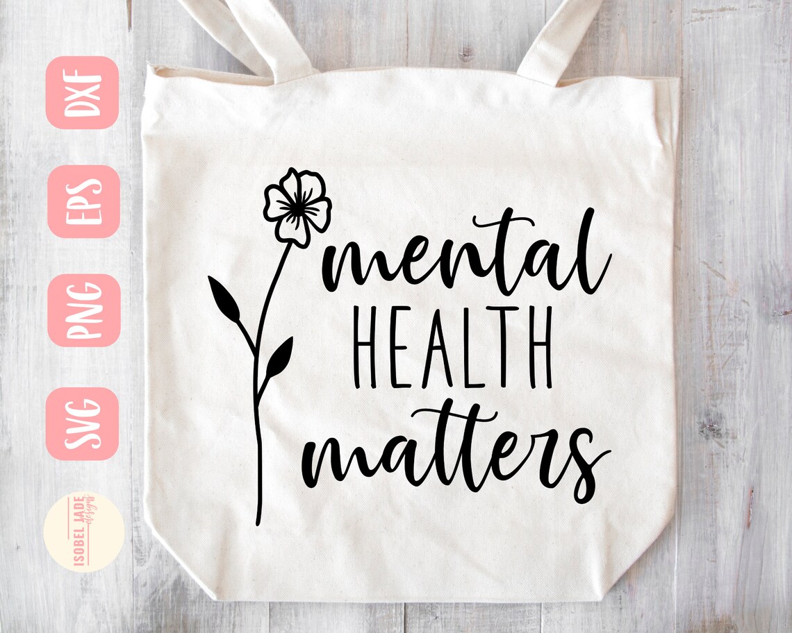 Mental Health Matters Svg Self Love Svg Are U Okay Svg Love Etsy