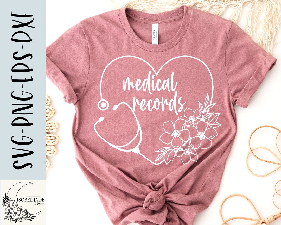 Medical Records SVG, Stethoscope Svg, Medical Records Stethoscope Svg ...