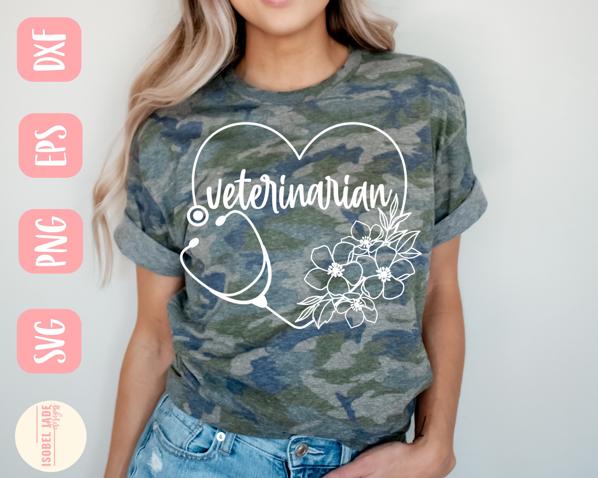 Veterinarian Svg Vet Svg Veterinarian Stethoscope Svg | Etsy