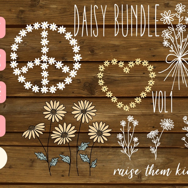 Daisy Svg - Etsy