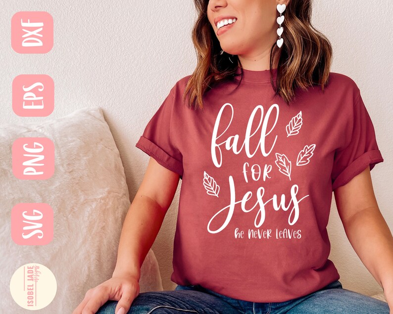 Jesus SVG Design Fall for Jesus SVG for Cricut Fall - Etsy