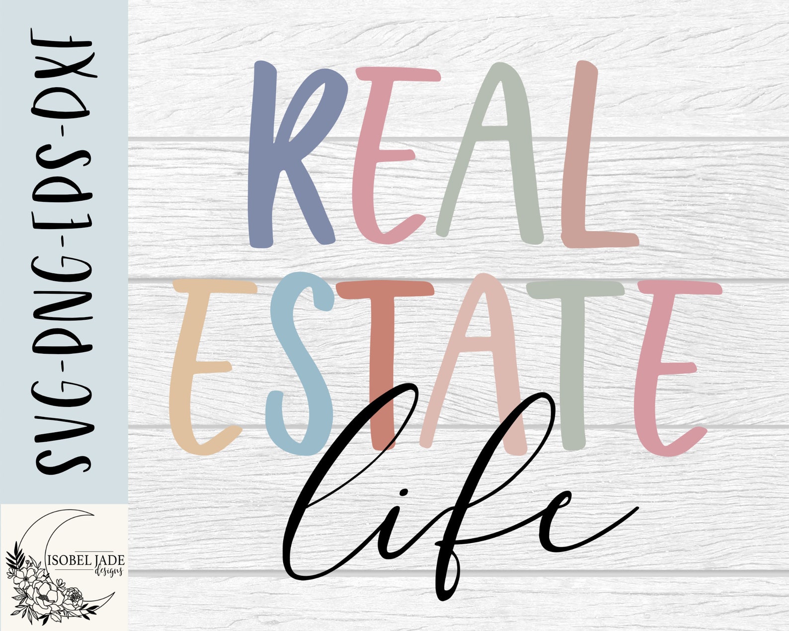 Real Estate Life Svg Real Estate Svg Realtor Sublimation | Etsy