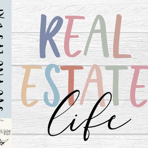 Real Estate Life Svg Real Estate Svg Realtor Sublimation - Etsy Australia
