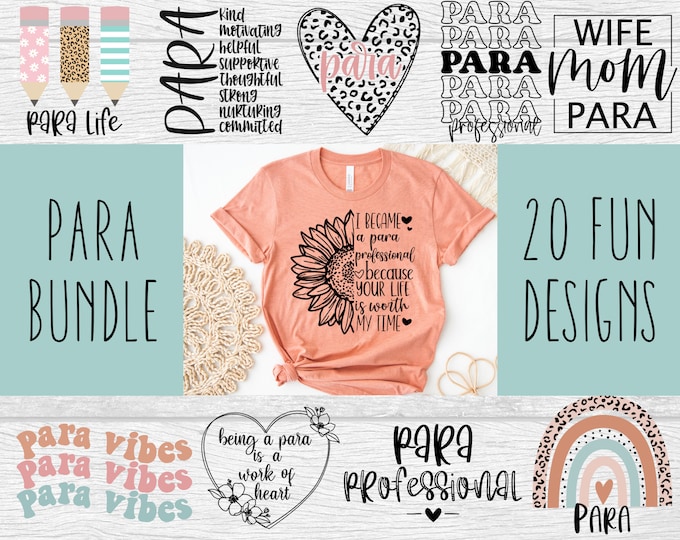 BUNDLE School Staff Appreciation Day/week: 9 Designs! Cut Files for ...