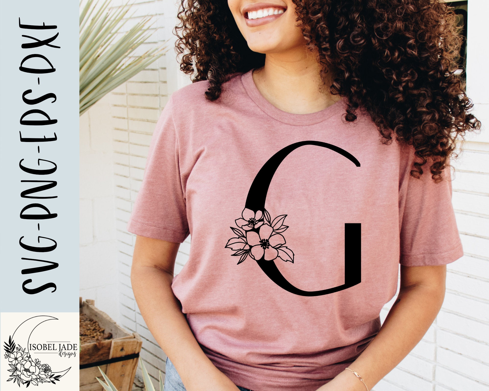 Letter G Svg Monogram Svg Name Svg Floral Letter Svg - Etsy Australia