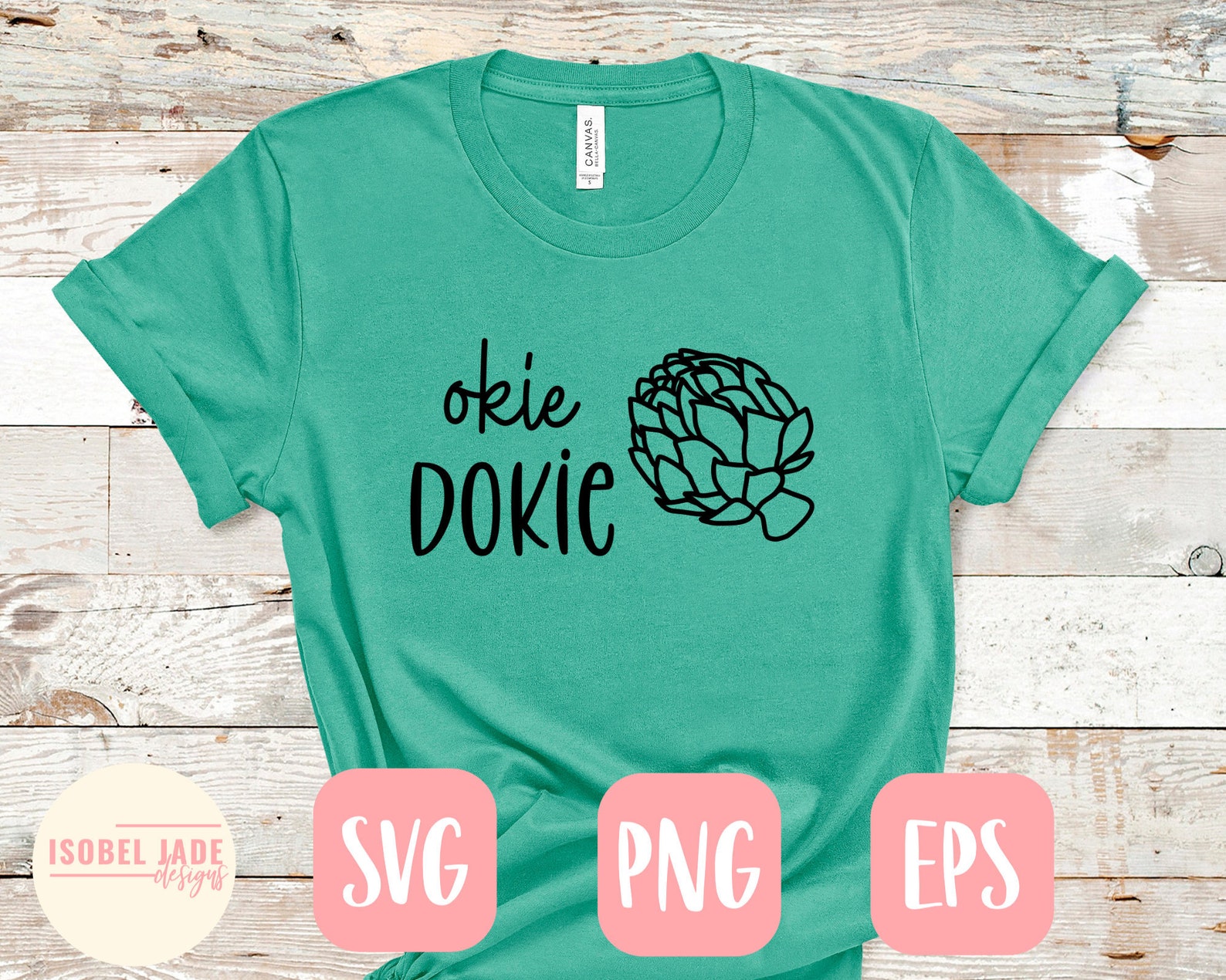 Okie Dokie Artichokie svg Okie Dokie svg Saying svg | Etsy