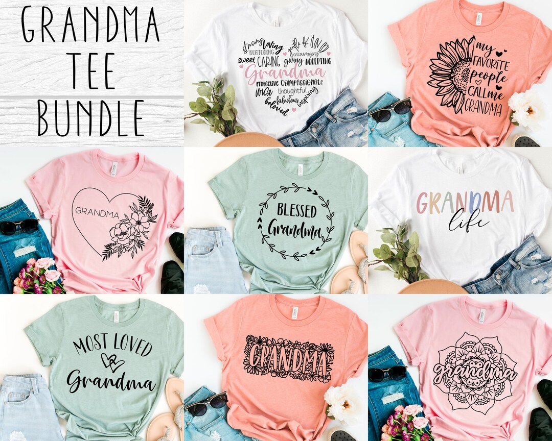 Grandma SVG Bundle Design - Grandma Bundle SVG File for Cricut ...